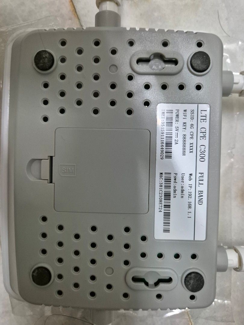 CPE C300 4G LTE smart router, Computers & Tech, Parts & Accessories ...
