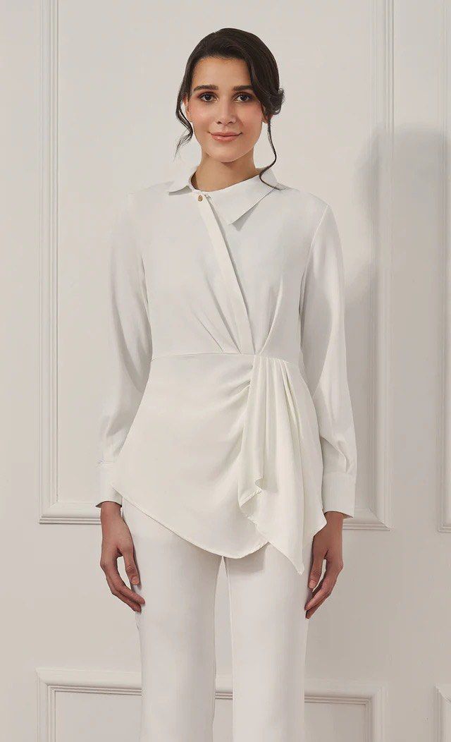 Duck RTW - Serena shirt in White, Women's Fashion, Tops, Blouses on ...