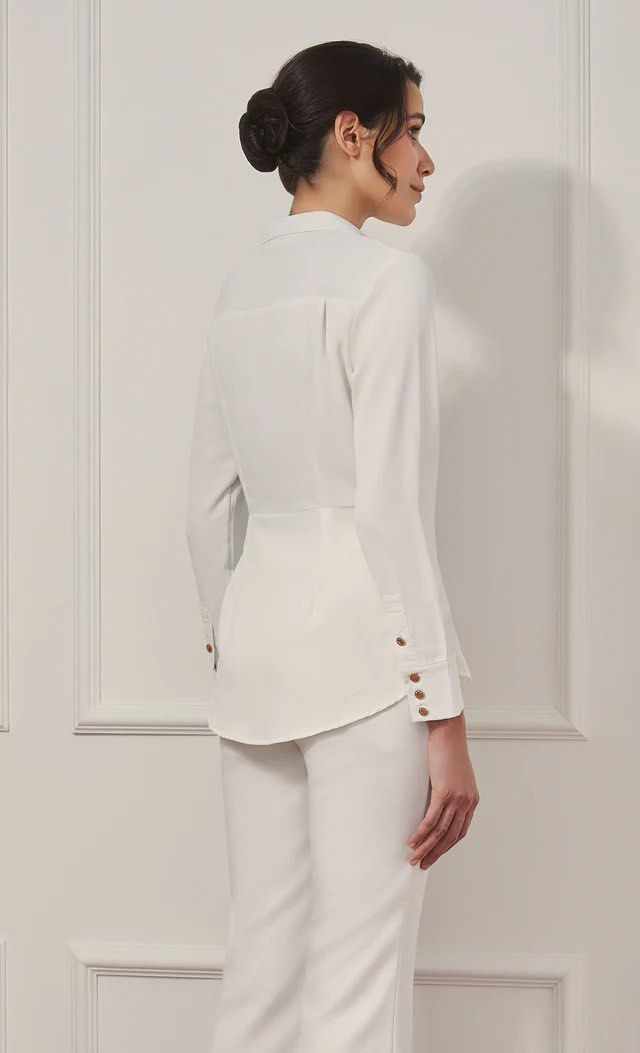 Duck RTW - Serena shirt in White, Women's Fashion, Tops, Blouses on ...