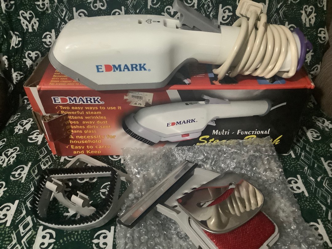 Edmark Steam Iron, TV & Home Appliances, Irons & Steamers on Carousell