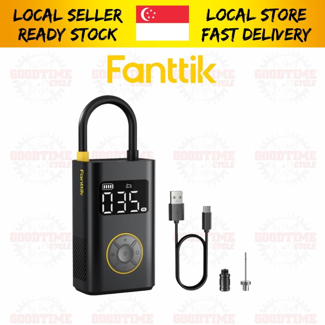 Fanttik X9 Pro Portable Tire Inflator Bicycle Motorcycle E-Bike ...
