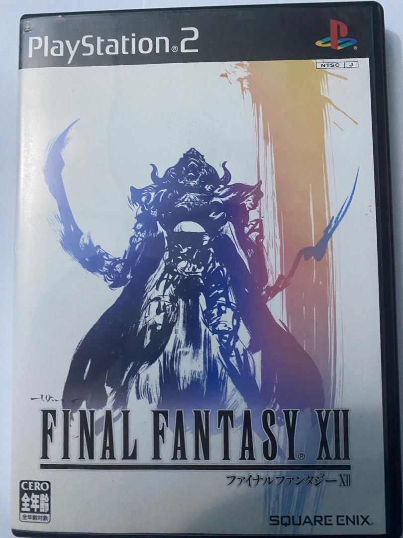 Ff12 ps2 game ps1 ps3 ps4 ps5, Video Gaming, Video Games, PlayStation ...