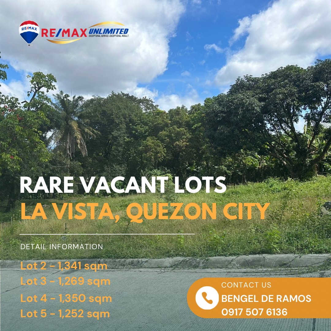 FOR SALE: RARE Vacant Lots at La Vista, Quezon City, Property, For Sale ...
