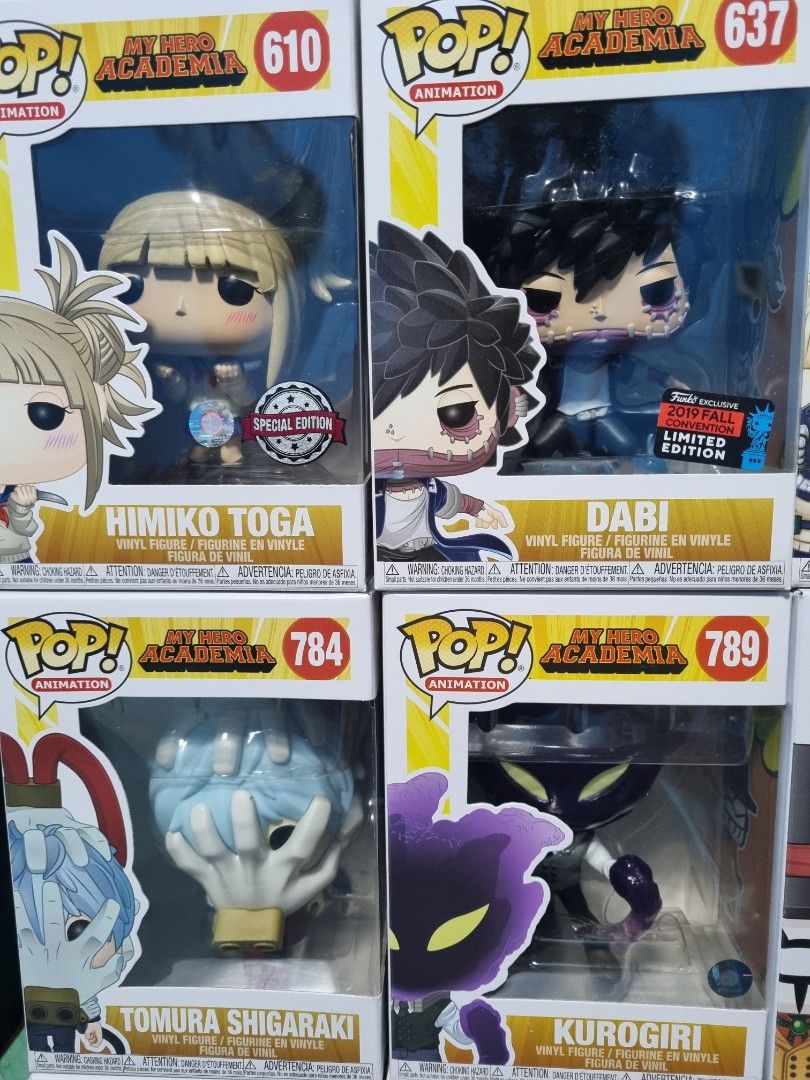 Funko Pop - Anime MHA League of Villains Set, Hobbies & Toys, Toys ...