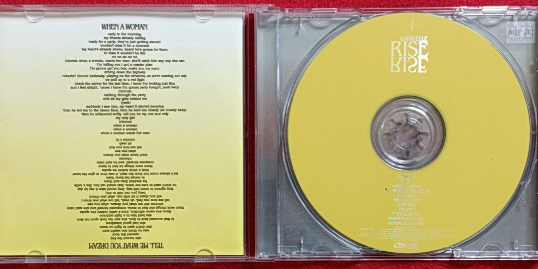 Gabrielle RISE CD, Hobbies & Toys, Music & Media, CDs & DVDs on Carousell