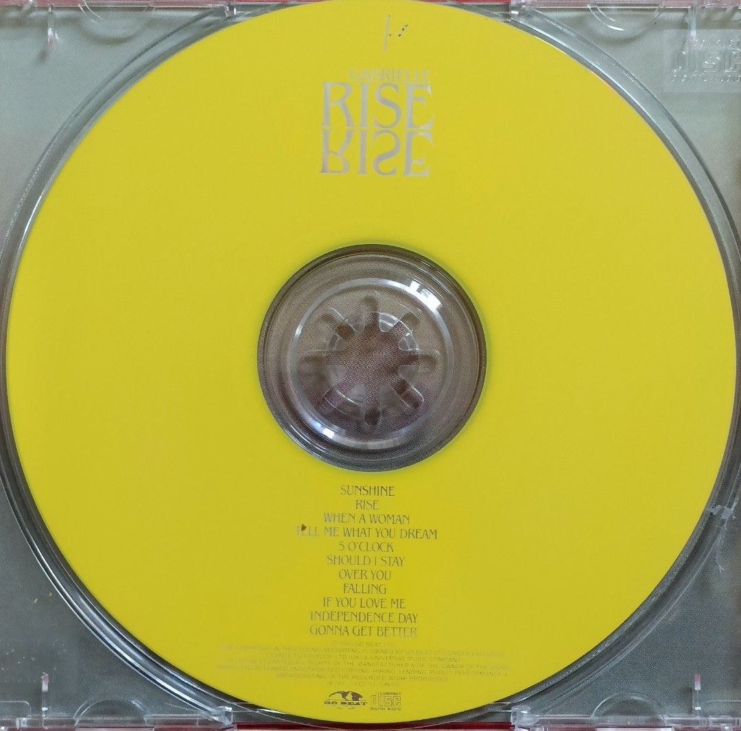 Gabrielle RISE CD, Hobbies & Toys, Music & Media, CDs & DVDs on Carousell