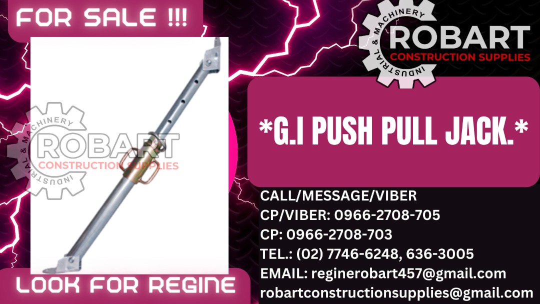*G.I PUSH PULL JACK.*, Commercial & Industrial, Construction Tools ...