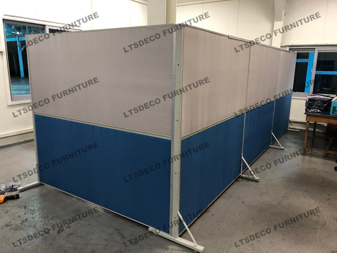 high panel office partition, Furniture & Home Living, Office Furniture ...