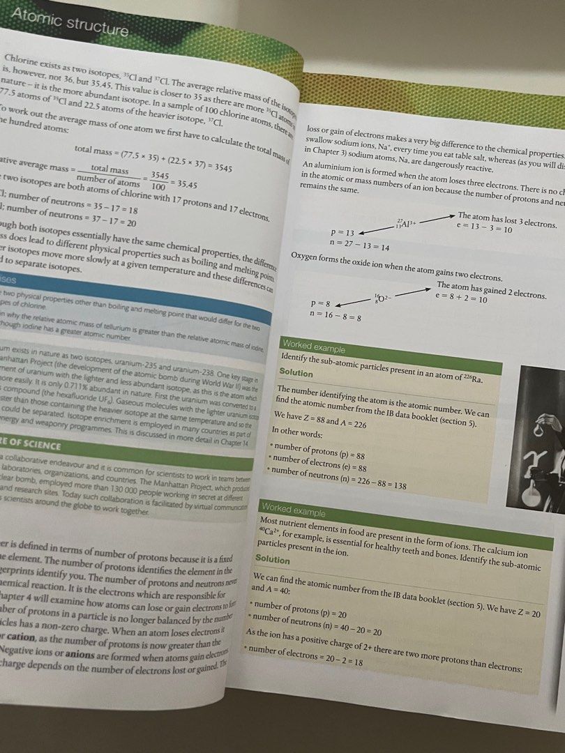 IB Chemistry Pearson textbook, Hobbies & Toys, Books & Magazines ...
