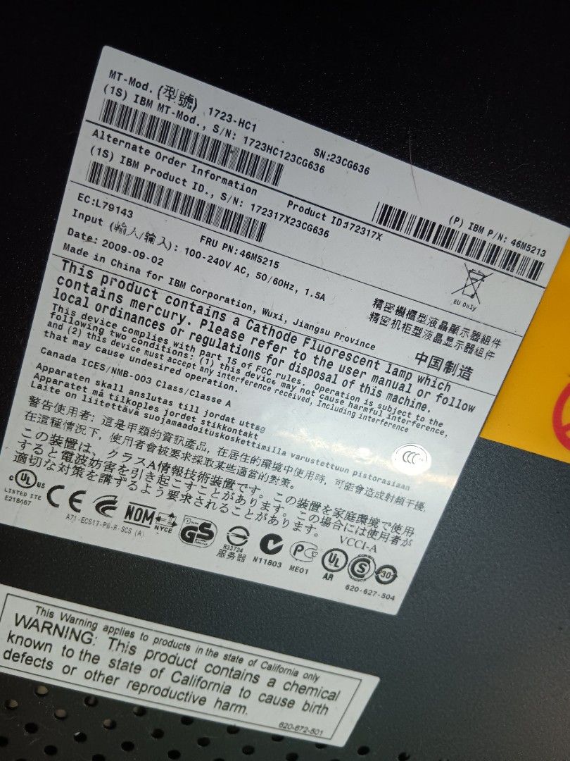 Ibm 17 1u Console Management Computers And Tech Parts And Accessories Networking On Carousell