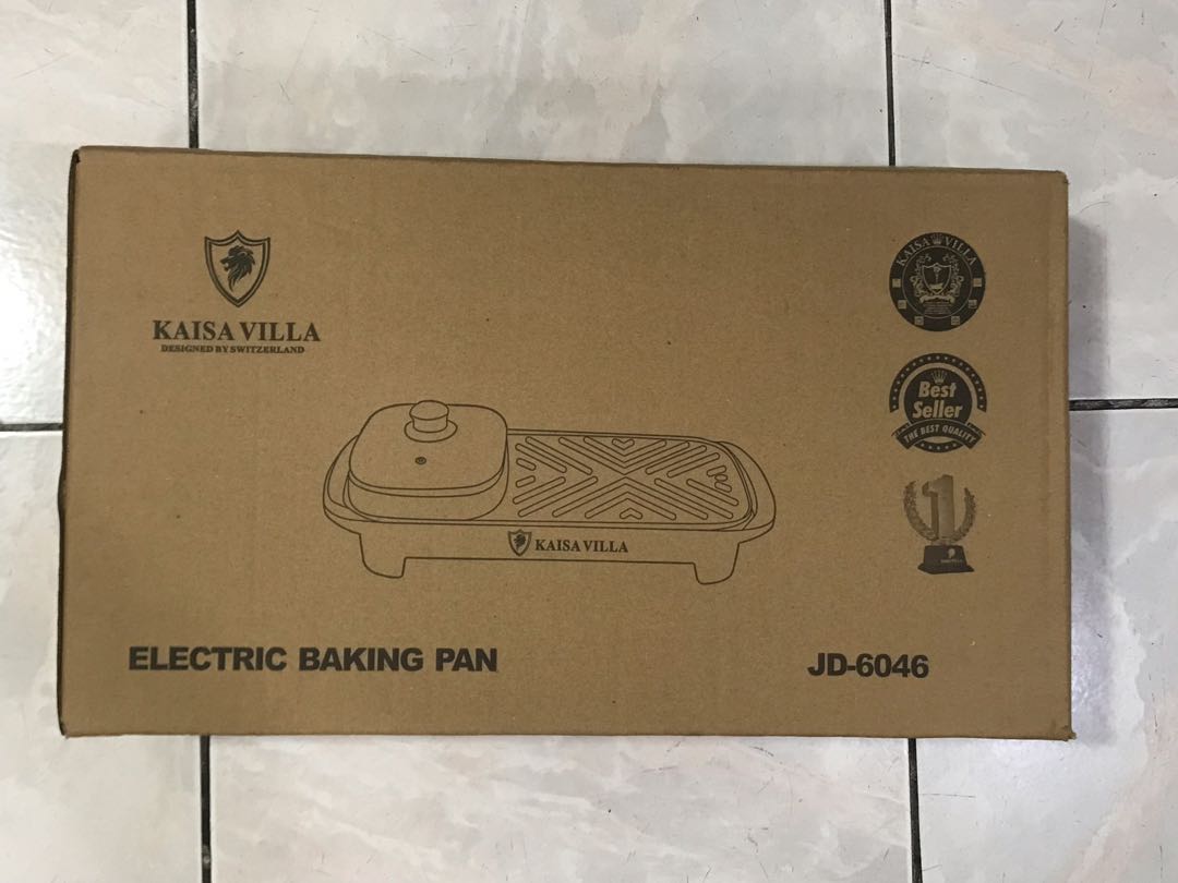 Kaisa Villa Electric Baking Pan Samgyup Griller & Hotpot, Furniture & Home Living, Kitchenware ...