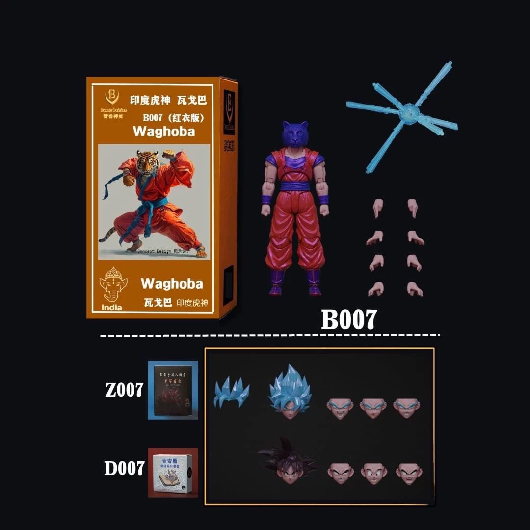 Kong Studios SHF Dragonball Z Goku (B007) Red Version Goku Figure, Hobbies & Toys, Toys & Games ...