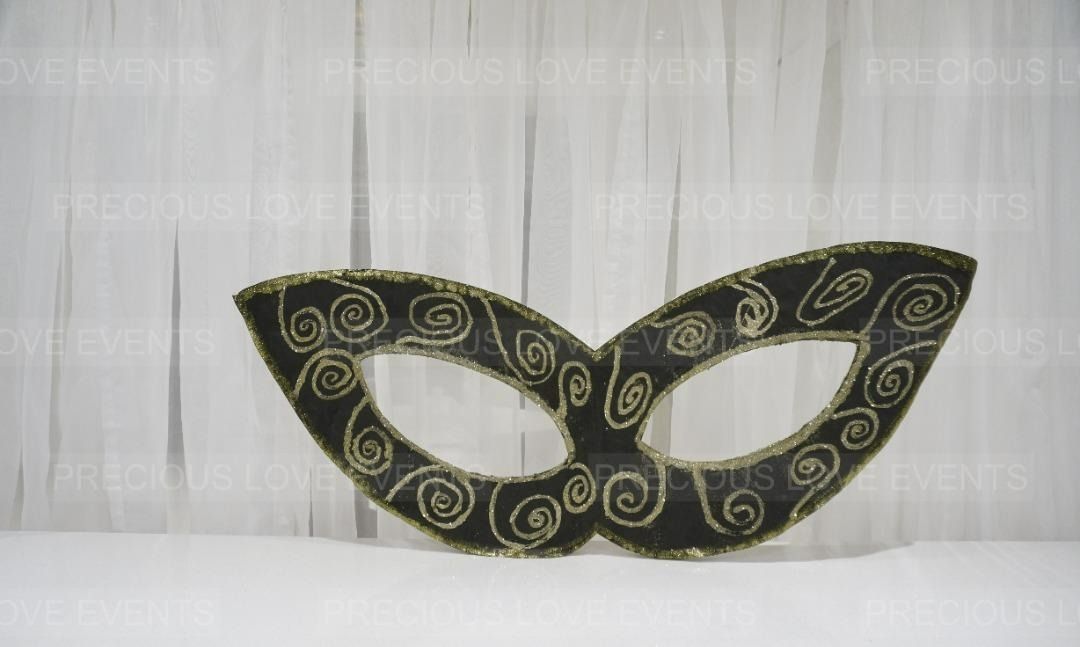 Large Masquerade Mask for Decor, Hobbies & Toys, Stationery & Craft ...
