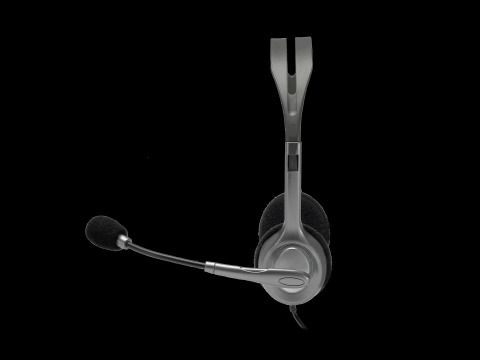 Logitech Headset Logi-H110-BLK, Audio, Headphones & Headsets on Carousell