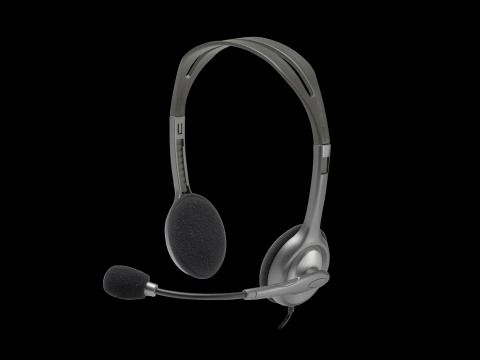 Logitech Headset Logi-H110-BLK, Audio, Headphones & Headsets on Carousell