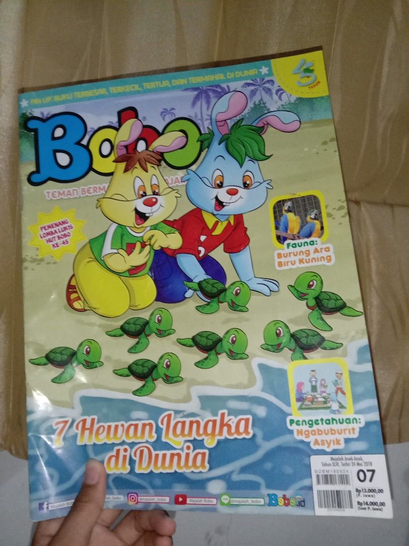 majalah bobo / jadul komik dinosaurus & donal bebek, Buku & Alat Tulis, Majalah & Lainnya di ...