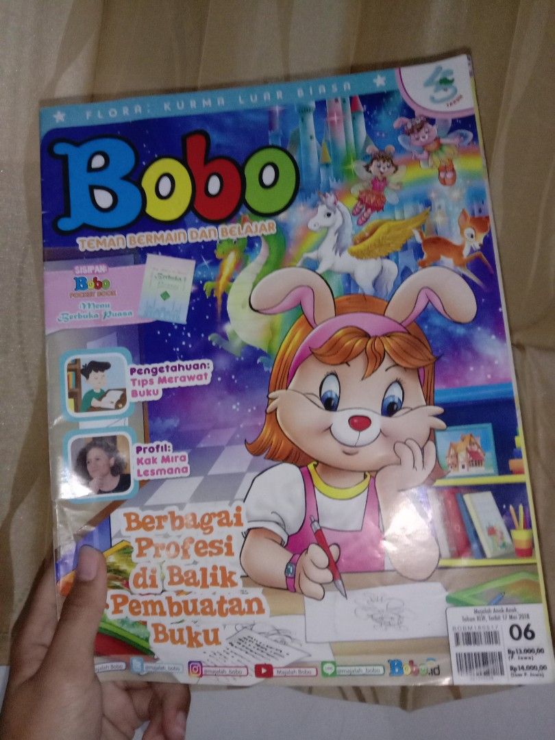 majalah bobo / jadul komik dinosaurus & donal bebek, Buku & Alat Tulis, Majalah & Lainnya di ...