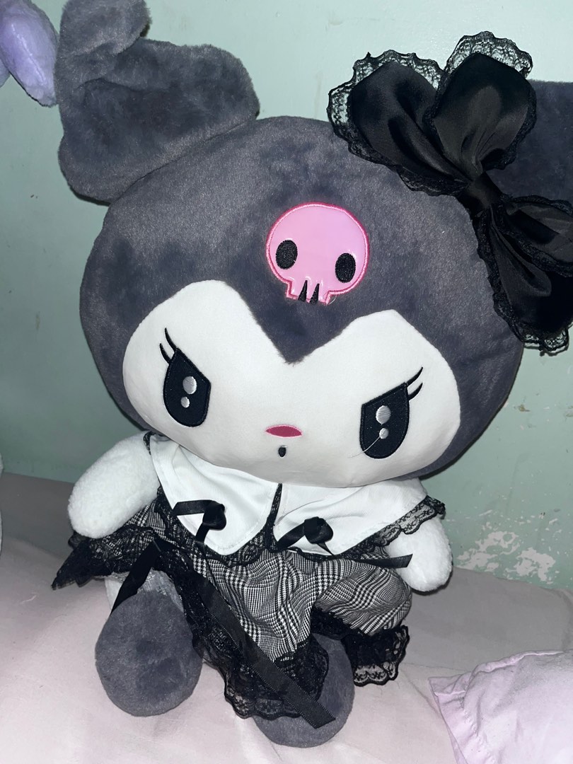 Medium size Kuromi Plushie, Hobbies & Toys, Toys & Games on Carousell