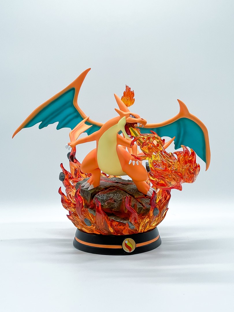 Pokemon Mega Charizard Y - Egg studio - Resin, Hobbies & Toys, Toys ...