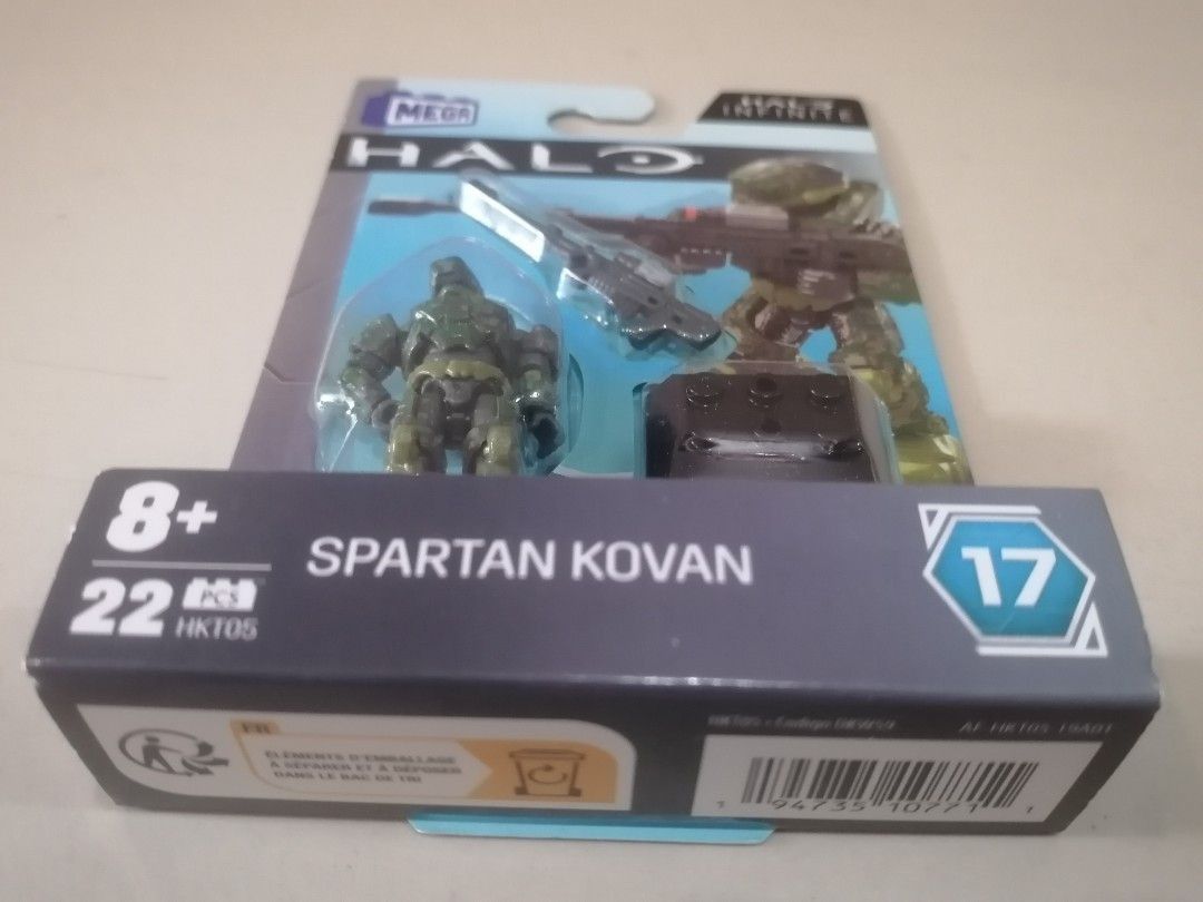 Mega Construx 2022 Halo Infinite Heroes Series 17 Spartan Kovan ...