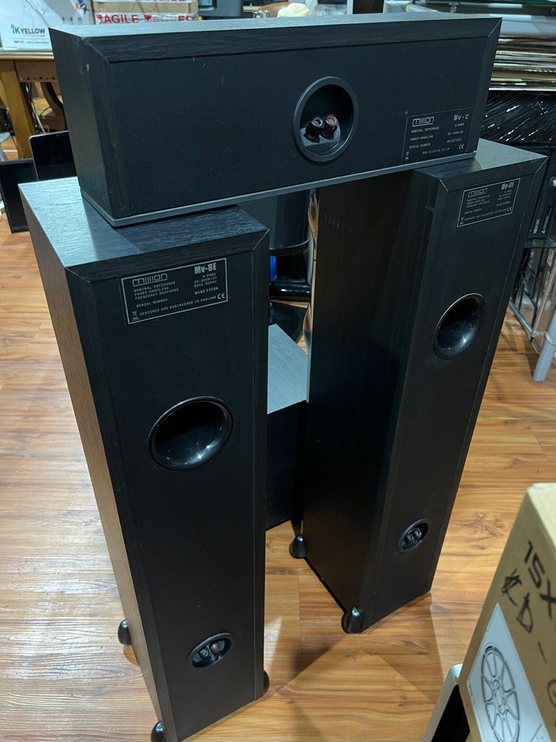 MIssion speaker set, Audio, Soundbars, Speakers & Amplifiers on Carousell