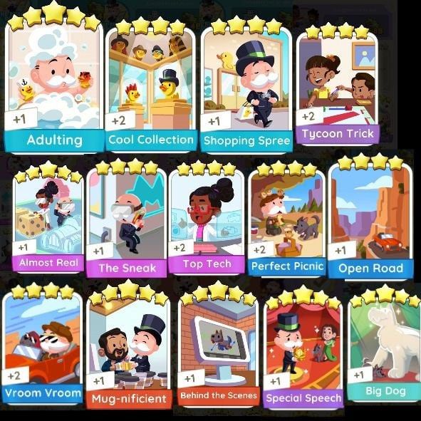 Monopoly Go Stickers, Video Gaming, Gaming Accessories, In-Game ...