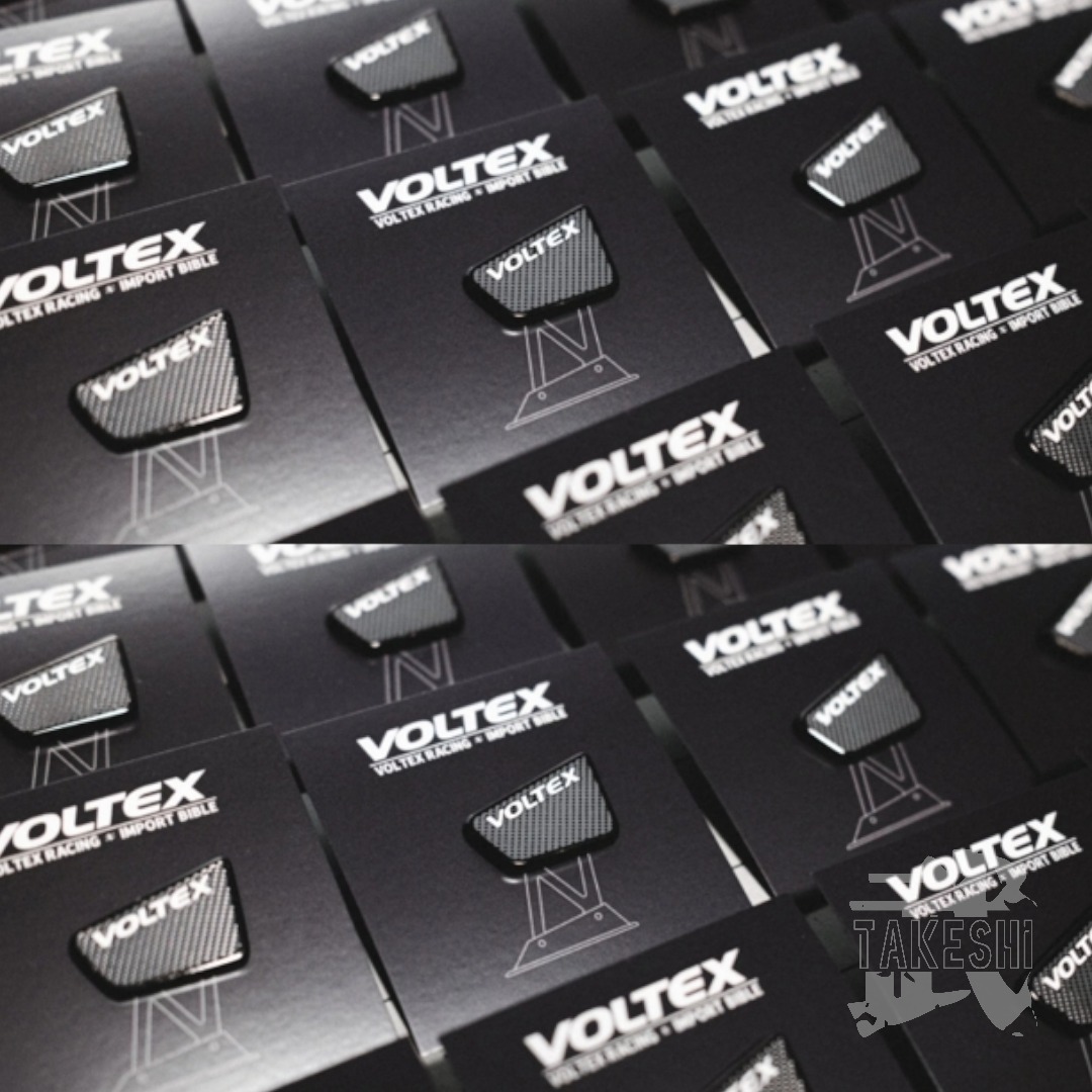 MT武藤 VOLTEX RACING X IMPORT BIBLE TYPE-C END PLATE 尾翼造型 胸針, 汽機車零配件在旋轉拍賣