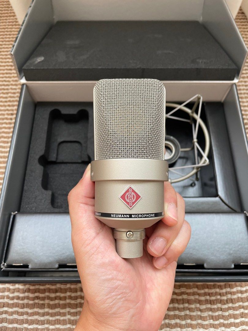 Neumann TLM 103 Studio Set - Nickel [Used], Audio, Microphones on Carousell