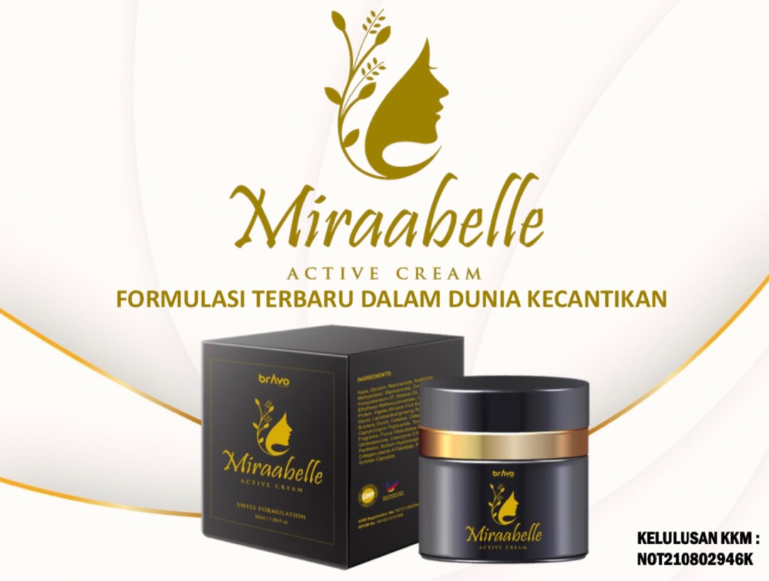 New with seal - Miraabelle Cream by BrAvo Exp October 2025, Health ...