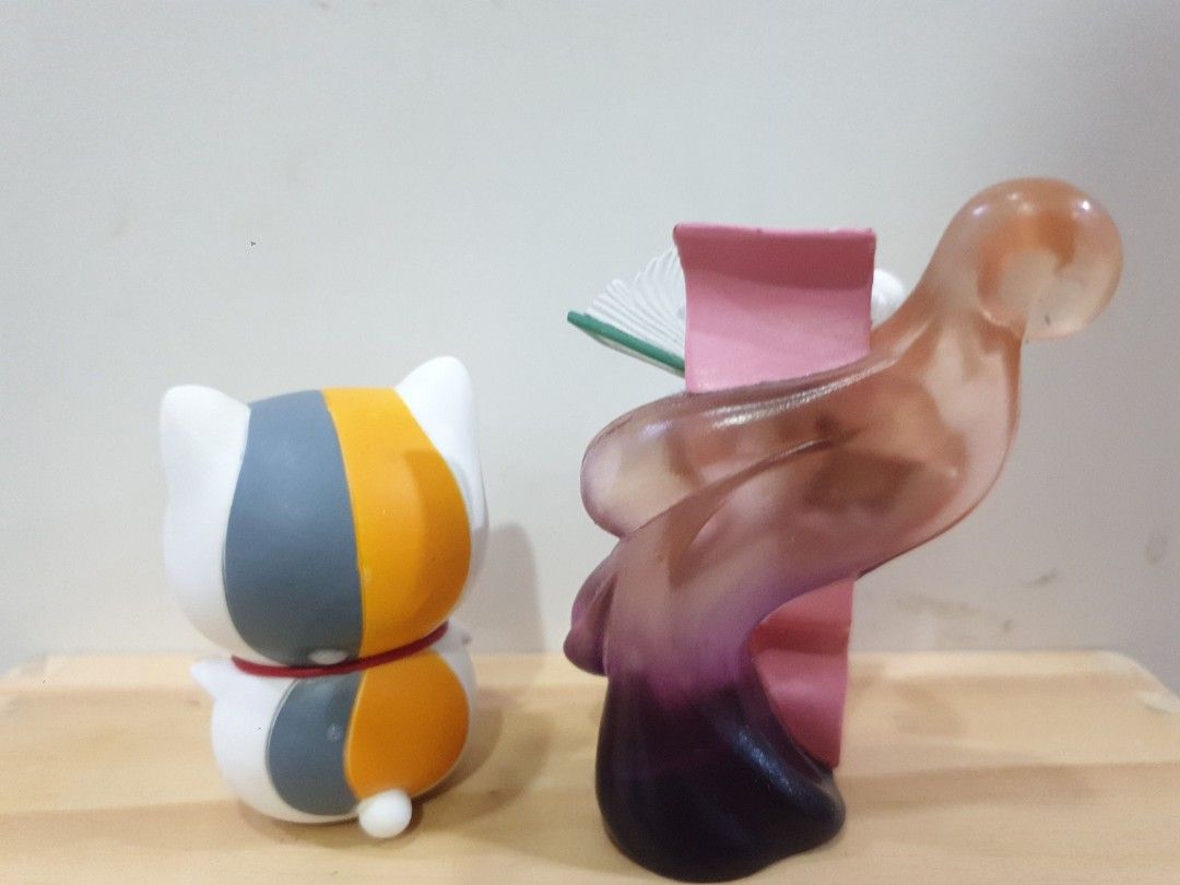 Nyanko Sensei figure set of 2, Hobbies & Toys, Toys & Games on Carousell