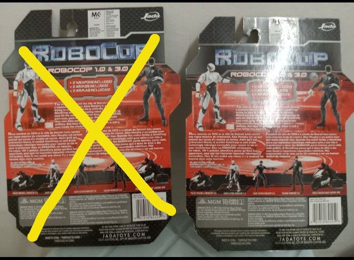 ORIGINAL ROBOCOP 4 INCH, Hobbies & Toys, Toys & Games on Carousell