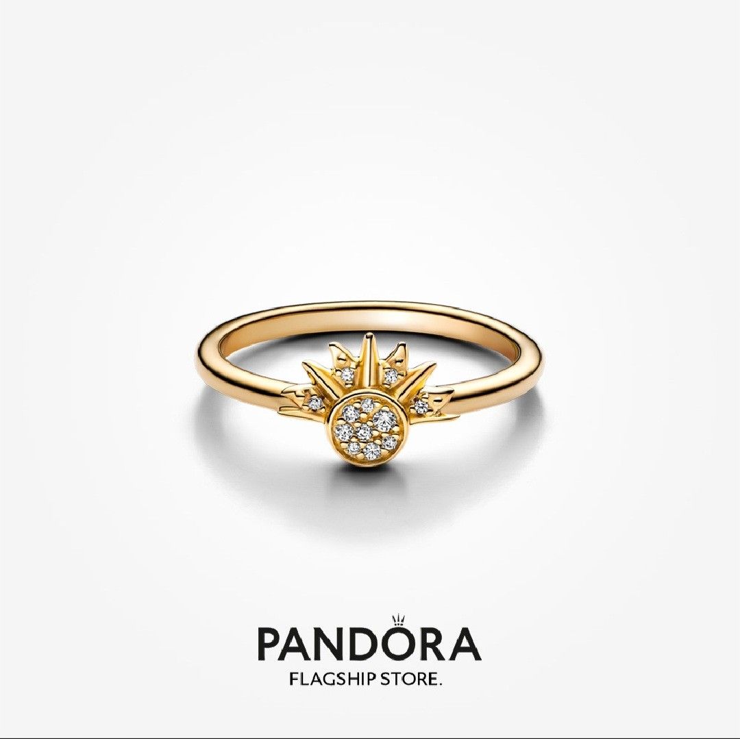 moon pandora ring