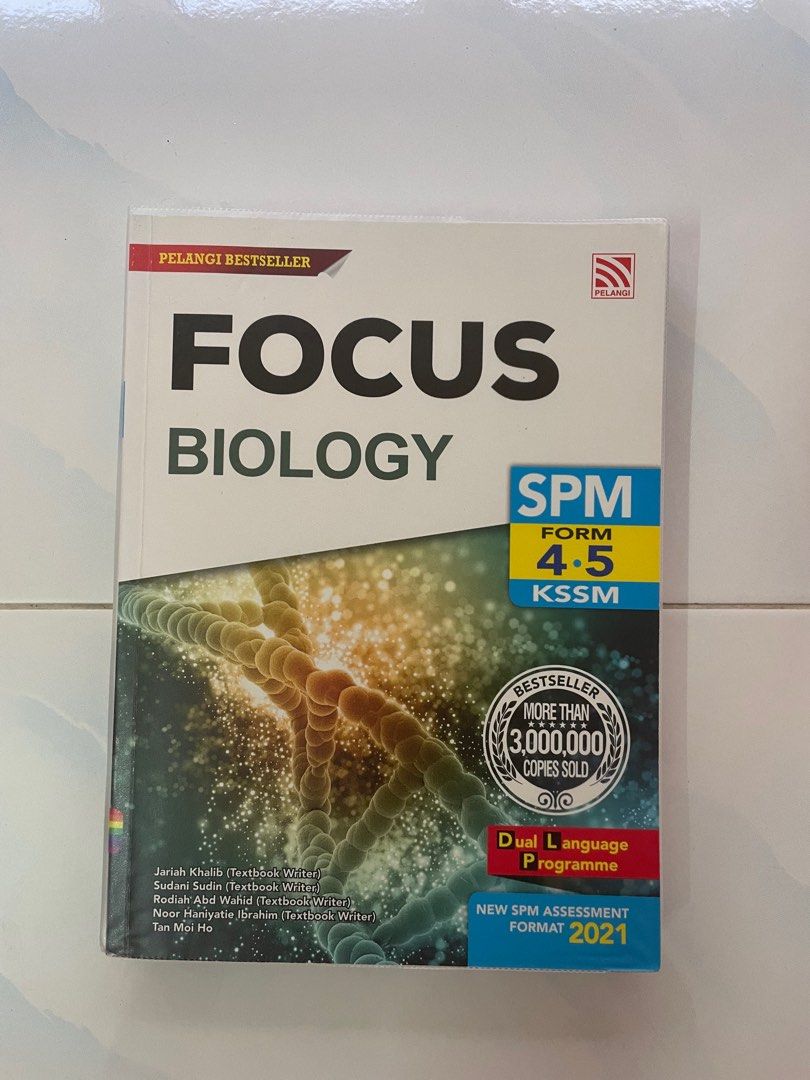 Pelangi Focus Biology SPM (Form 4 & 5 KSSM), Hobbies & Toys, Books ...