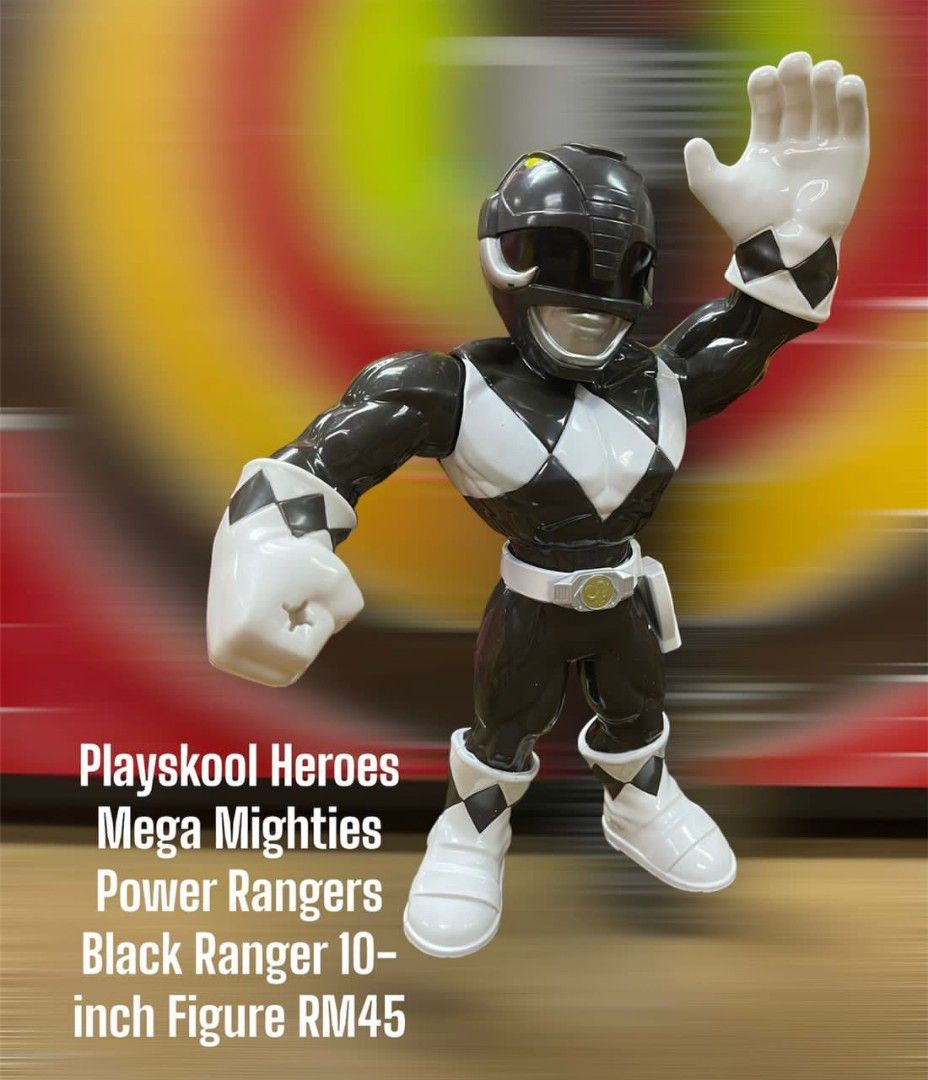 Playskool Heroes Power Rangers Black Rangers, Hobbies & Toys, Toys ...