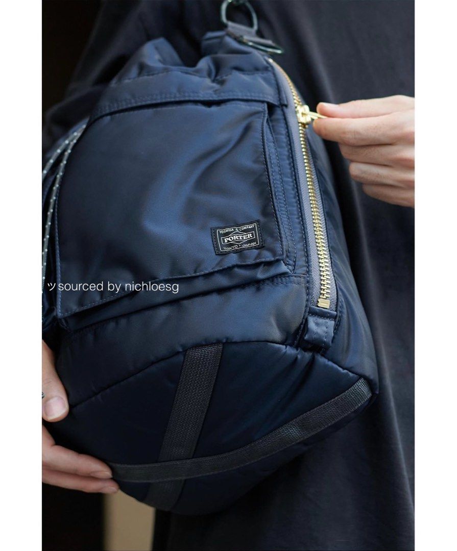 PORTER EXCHANGE TANKER 2WAY TOOL BAG (L), Men's Fashion, Bags, Sling Bags on Carousell