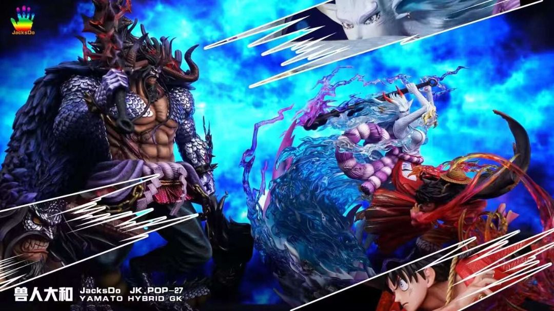 【PRE-ORDER】 Jacksdo Studio - Yamato Hybrid Form One Piece Resin Statue ...