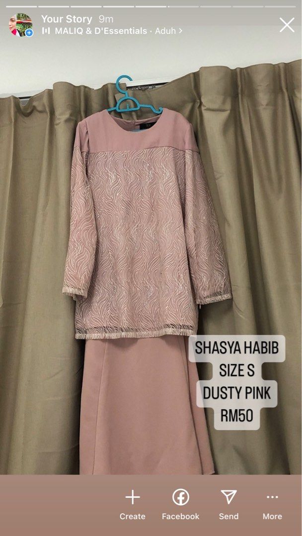 Primavalet BAJU TUNANG / NIKAH / RAYA, Women's Fashion, Muslimah ...