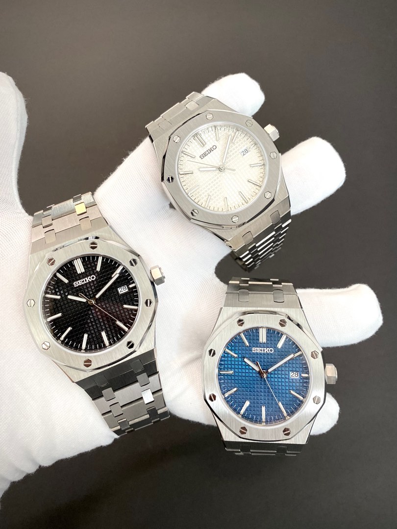 *READY STOCK* Seiko AP Royal Oak Mod, Men's Fashion, Watches ...