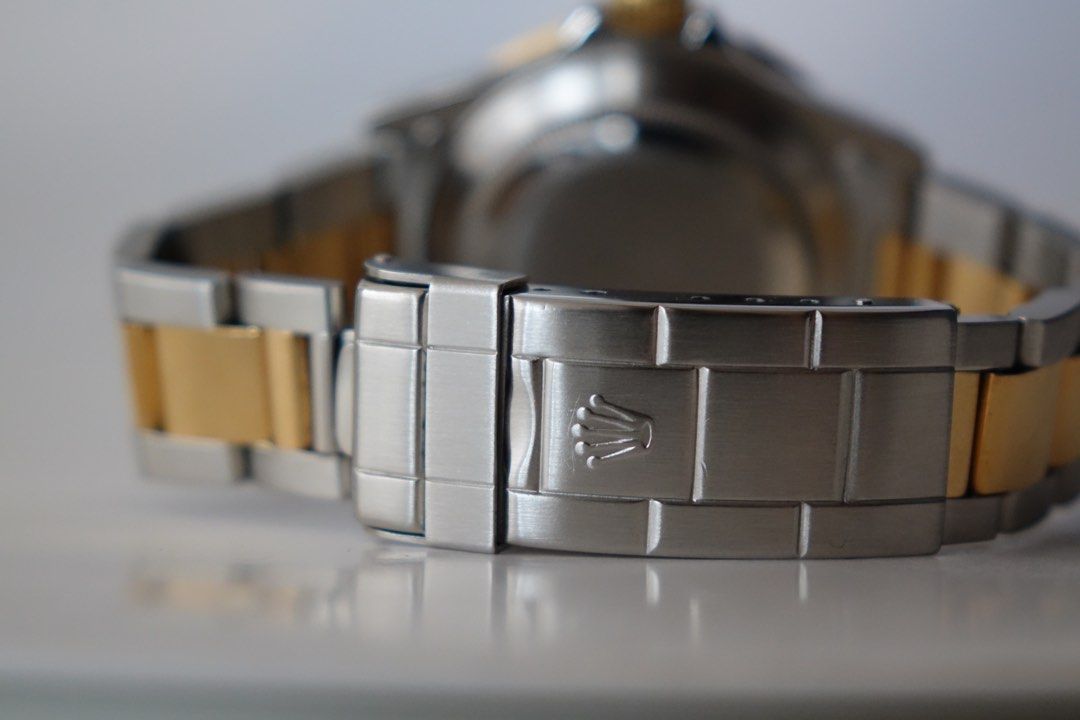 Rolex Submariner Date 16613 Serti champagne full set, Luxury, Watches ...