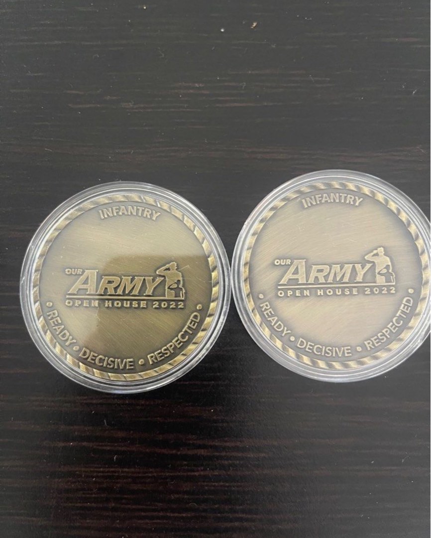 SAF INFANTRY 2022 OPEN HOUSE MEDAL, Hobbies & Toys, Memorabilia ...