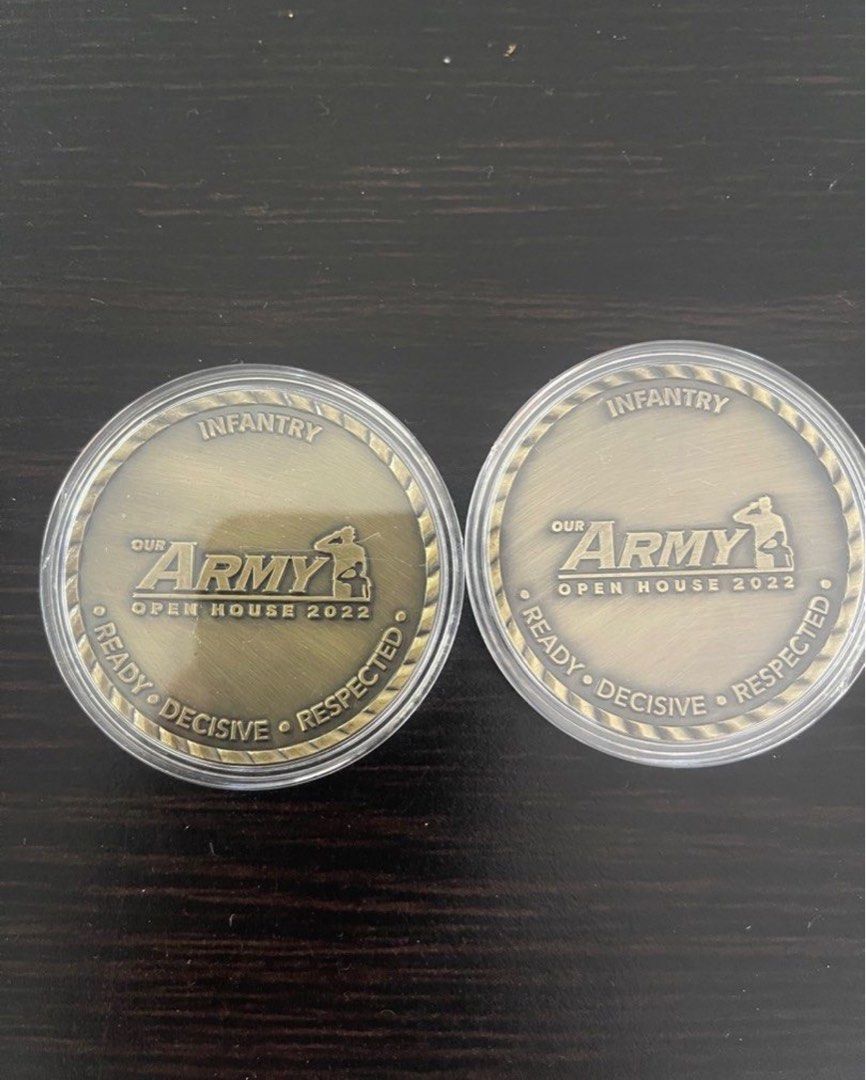 SAF INFANTRY 2022 OPEN HOUSE MEDAL, Hobbies & Toys, Memorabilia ...