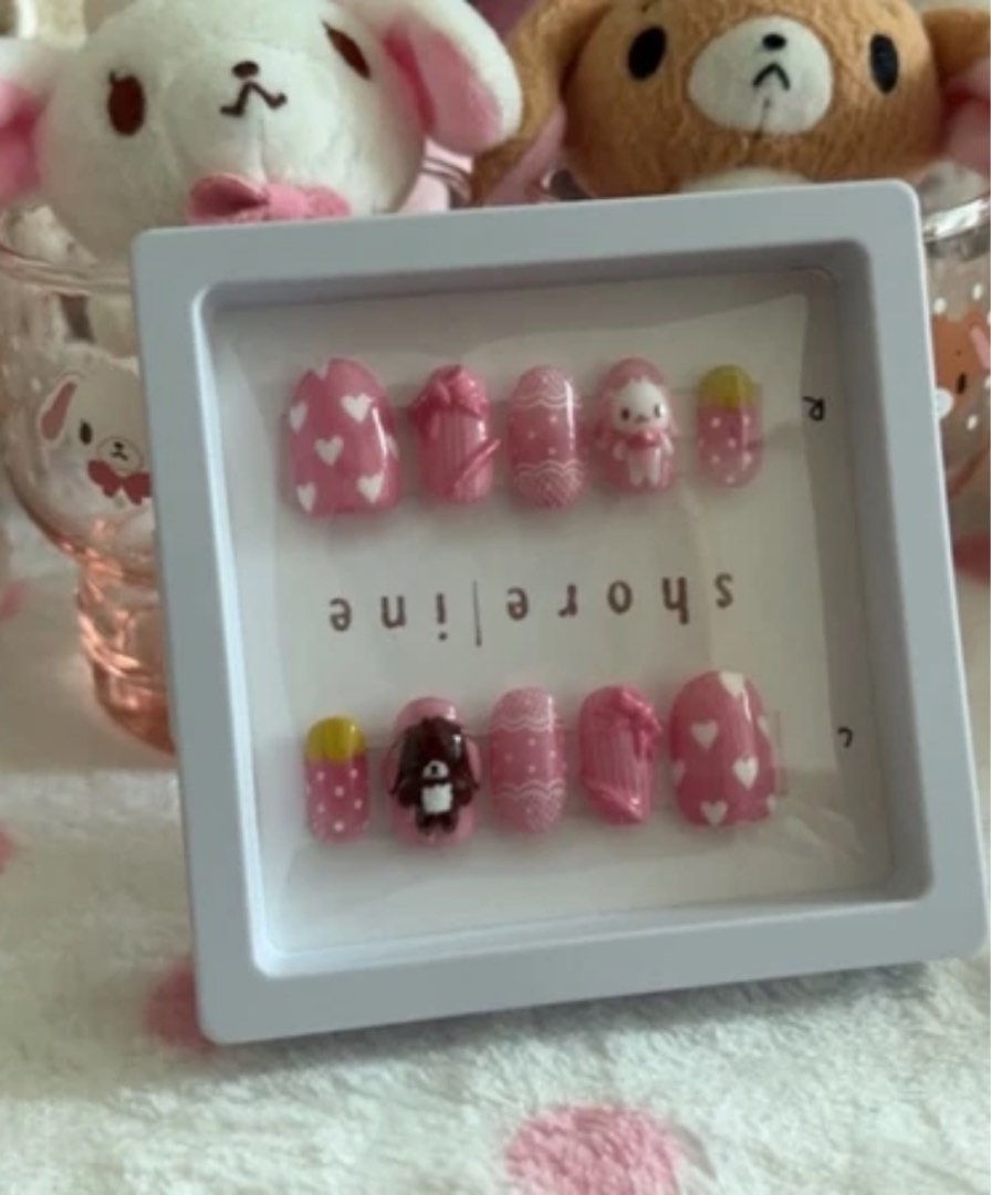 sanrio sugarbunnies custom made press on nails y2k fairycore ...