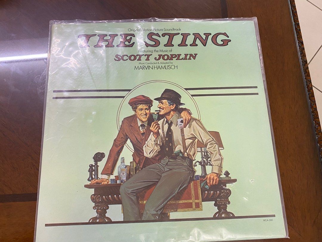 Scott Joplin - The Sting Original Motion Picture Soundtrack 1974 MCA Vinyl LP PLAKA - Good ...