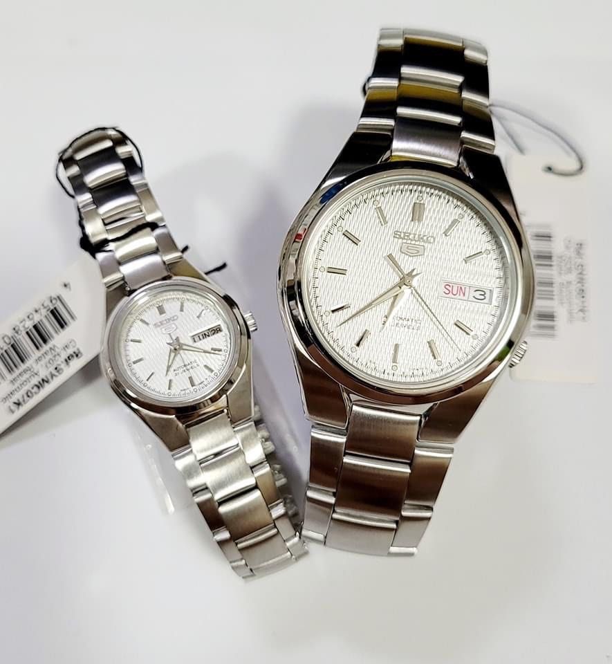 Seiko Automatic Couple Watches, Women's Fashion, Watches & Accessories ...