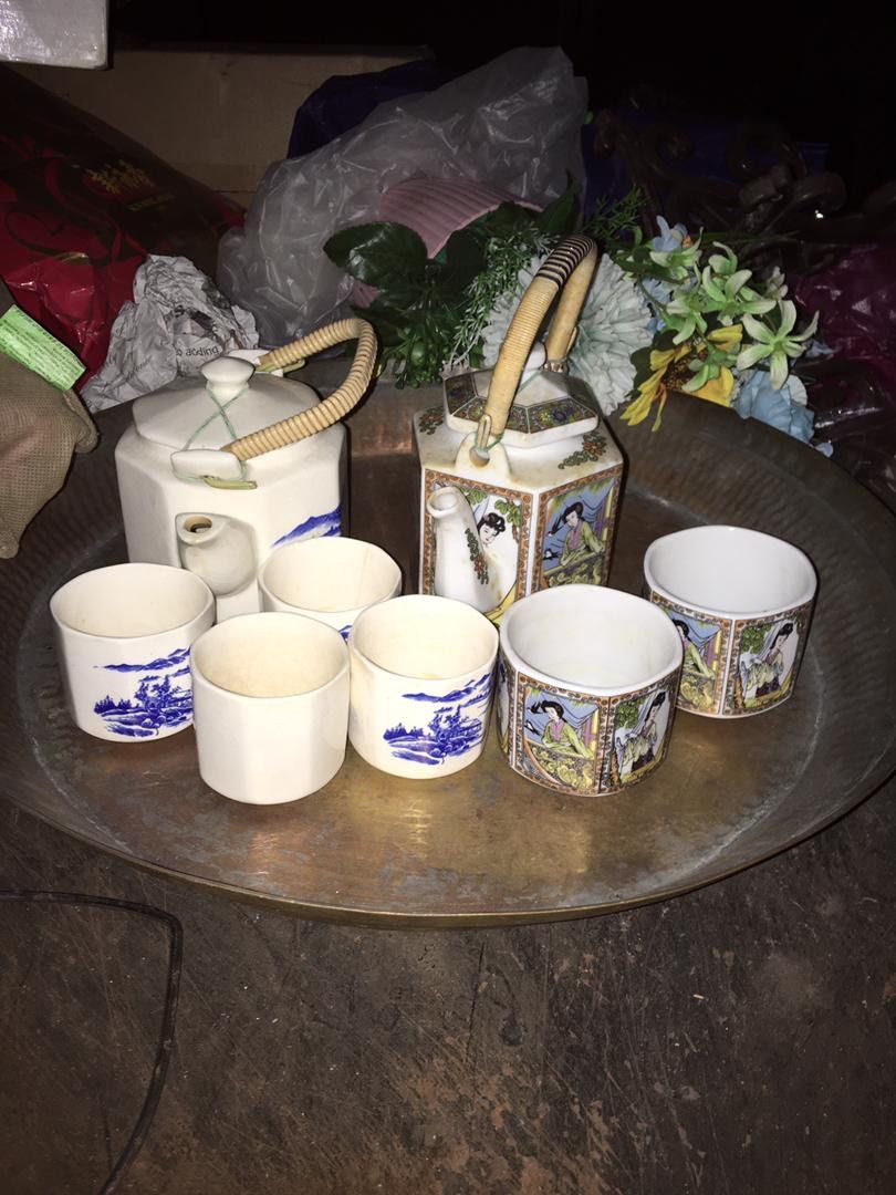 Set teko chinese lama/ chinese tea set, Hobbies & Toys, Collectibles ...