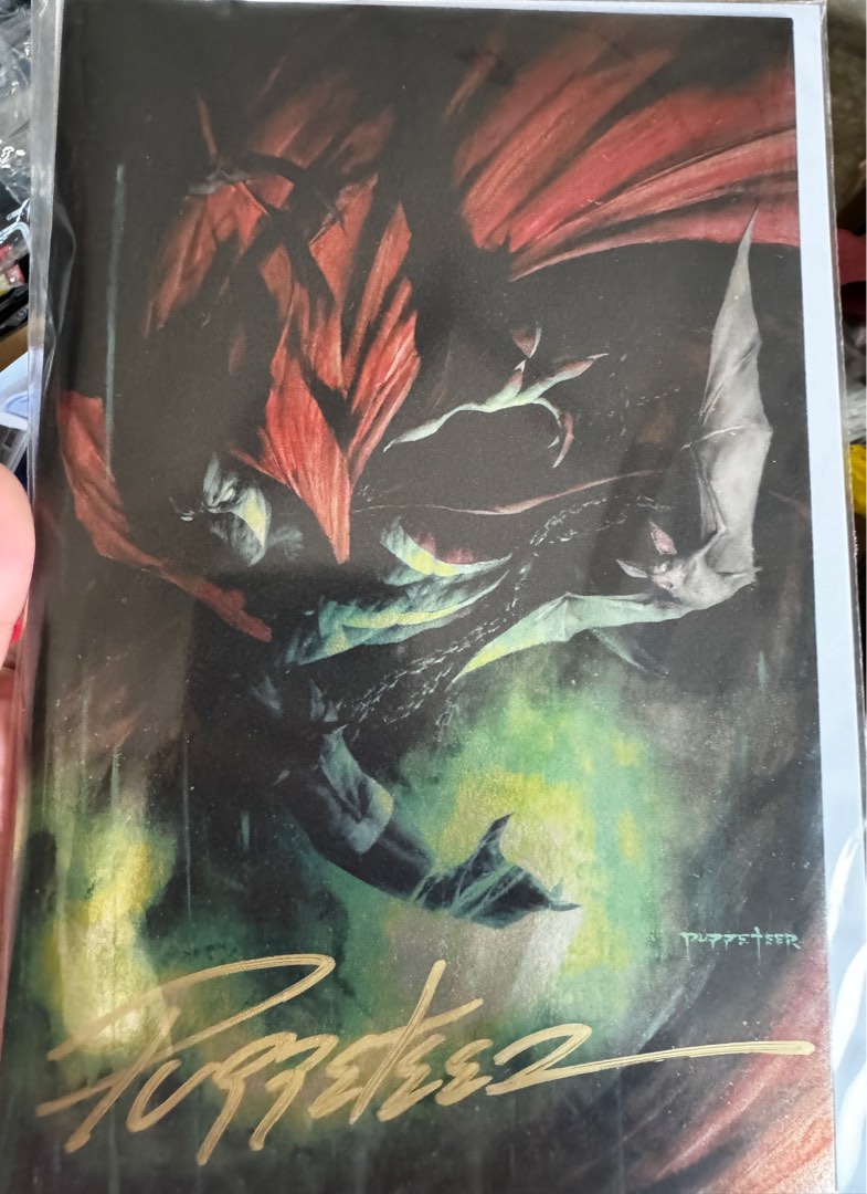 Singapore Comic Con 2023 Spawn #1 signed Puppeteer Lee LE400, Hobbies ...