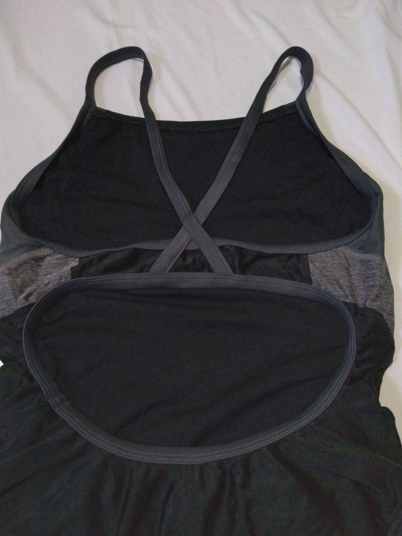 Speedo Pro LT One Piece Swimsuit In Black and Gray Combi, Women's ...