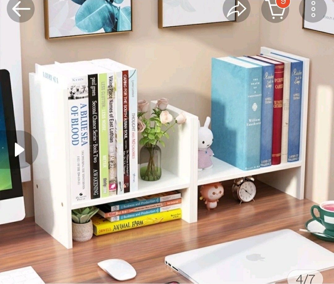 Table Top Rack / Shelf (White), Furniture & Home Living, Furniture ...