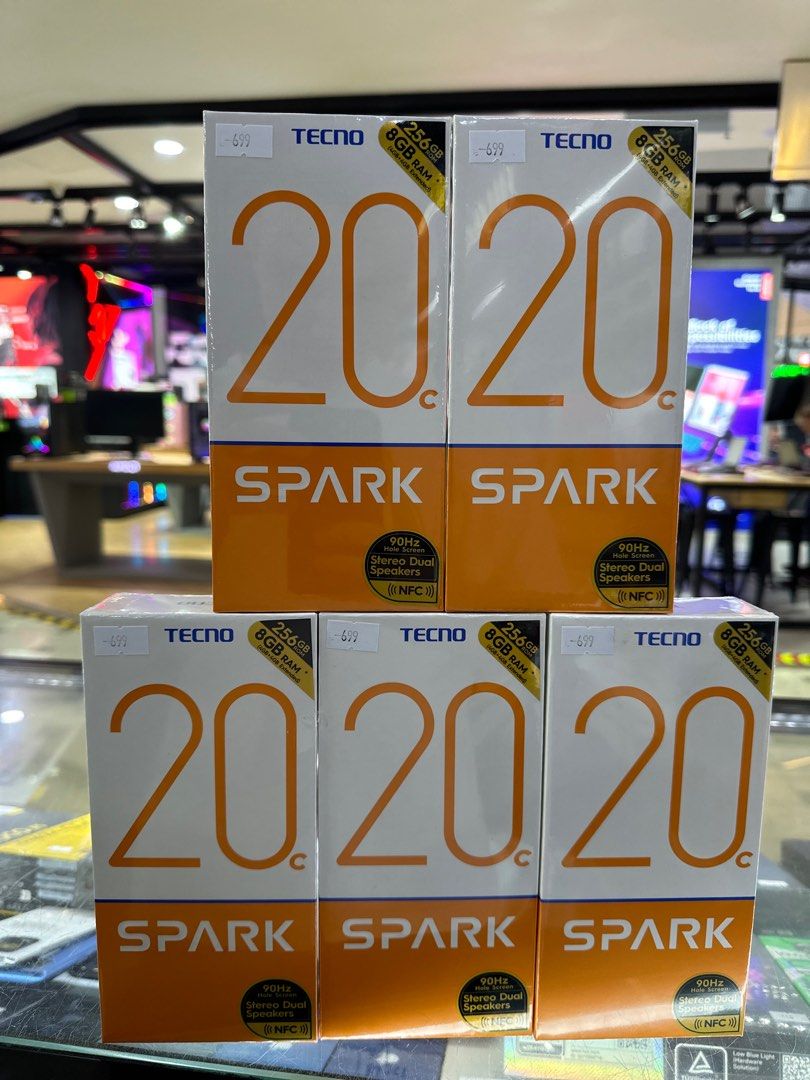 Tecno Spark 20c 8+256GB MYSET NEW, Mobile Phones & Gadgets, Mobile Phones, Android Phones ...