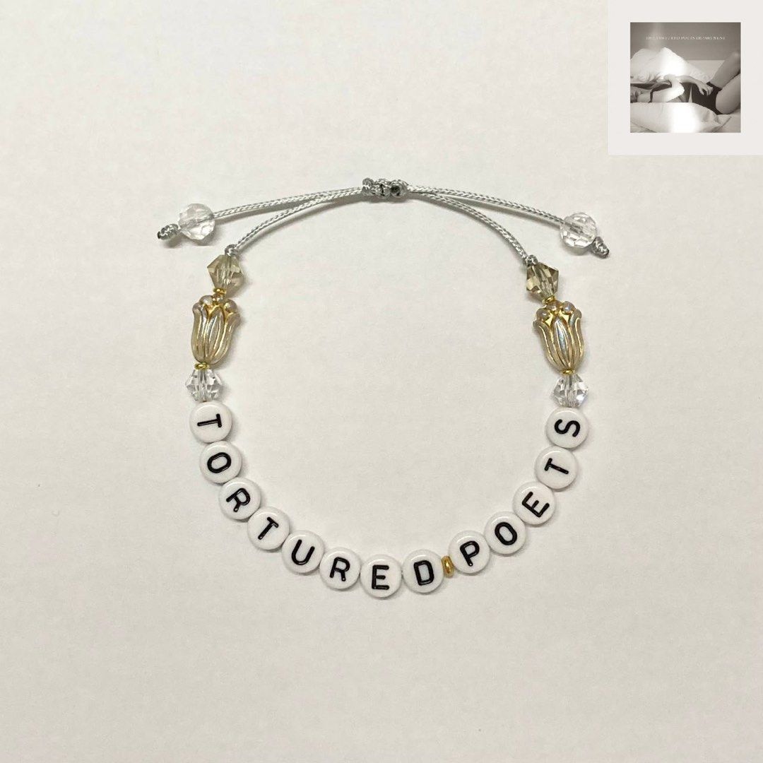 The Tortured Poets Department / TTPD - Taylor Swift friendship bracelet ...